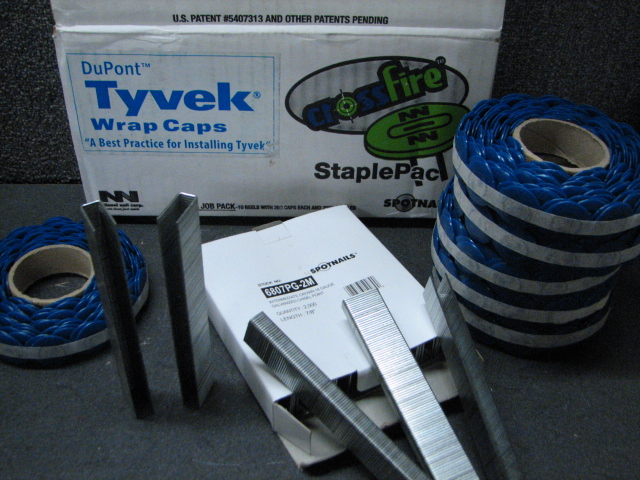 Crossfire 136044 2000CT 7/8" TyVEK StaplePac Wrap Caps | eBay