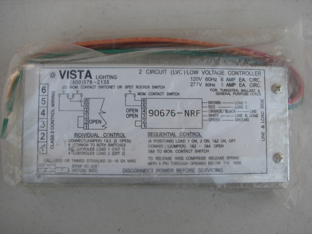 Vista 2 Circuit Low Voltage Controller